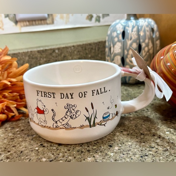 Rae Dunn | Dining | Rae Dunn Disney Soup Bowlmug With Winnie The Pooh ...